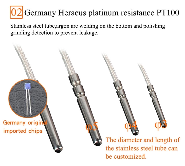 RTD PT100 Three-Wire Thermal Resistance - Huanya