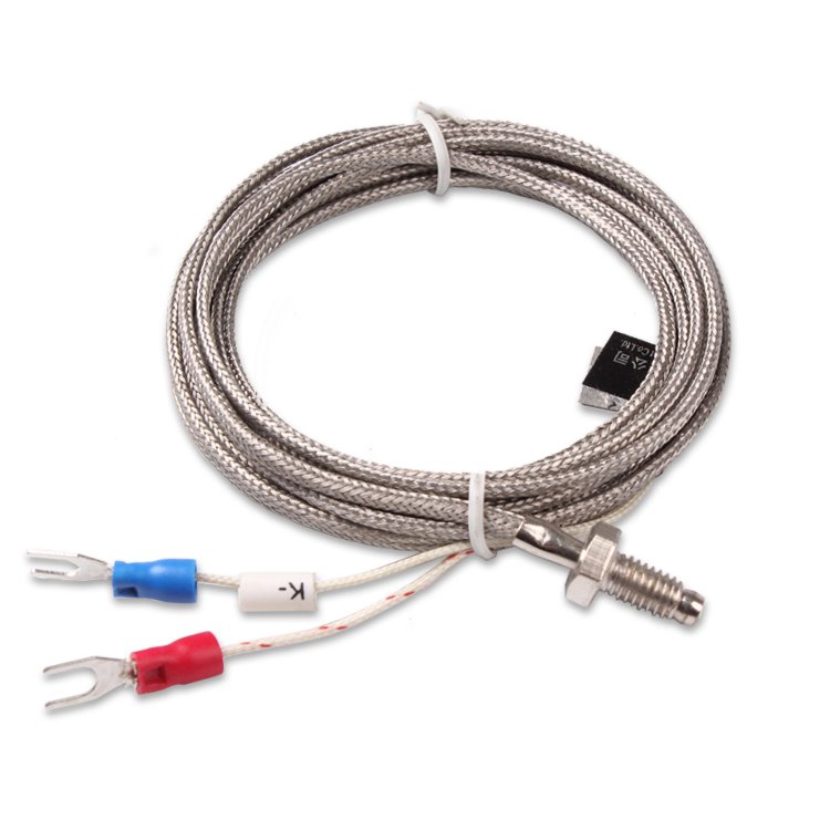 K Type Stainless Steel Screw Thermocouple M6 M8 Thread - Huanya